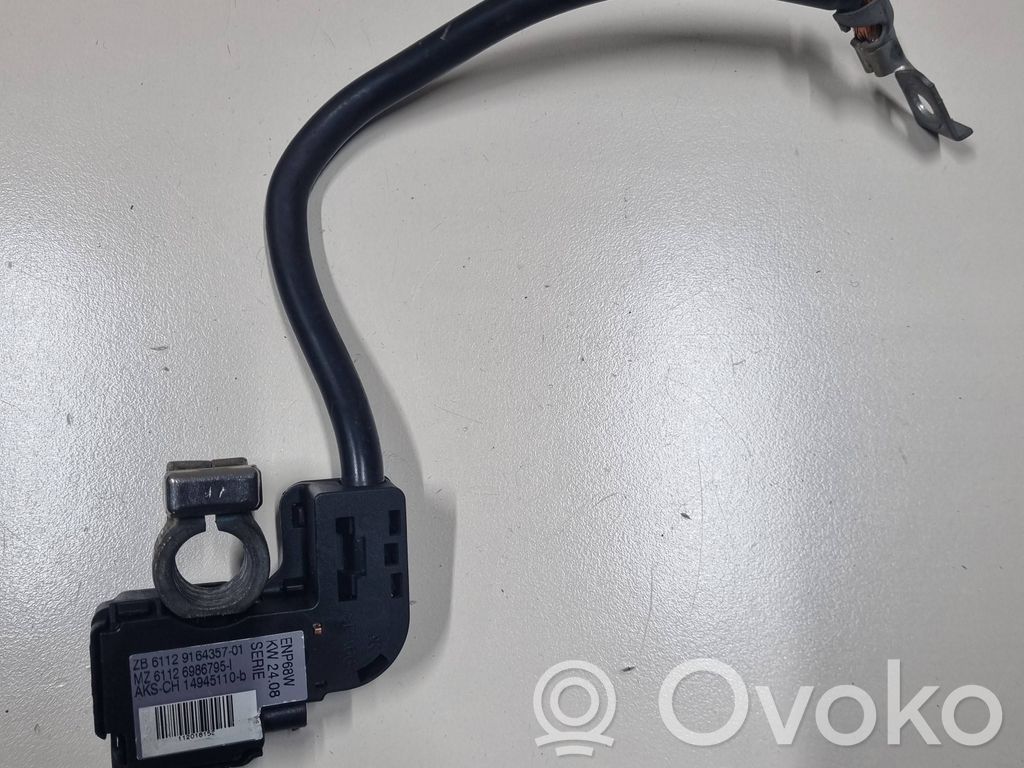 9164357 BMW X5 E70 Negative earth cable (battery), €20.00 | RRR