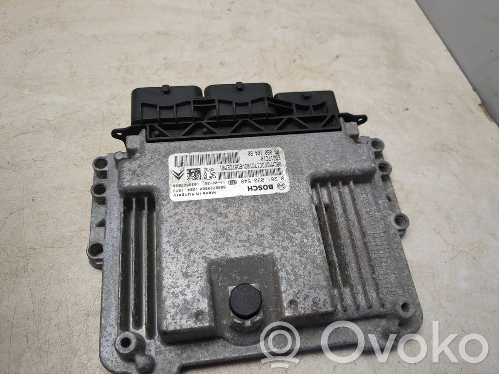 9808016480 Peugeot 308 Engine ECU kit and lock set, €140.94 | RRR