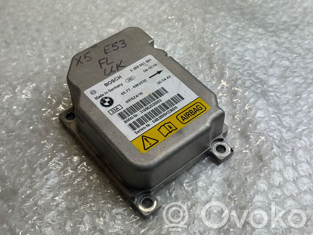 65776962530 BMW X5 E53 Module de contrôle airbag, 9,90 € | OVOKO