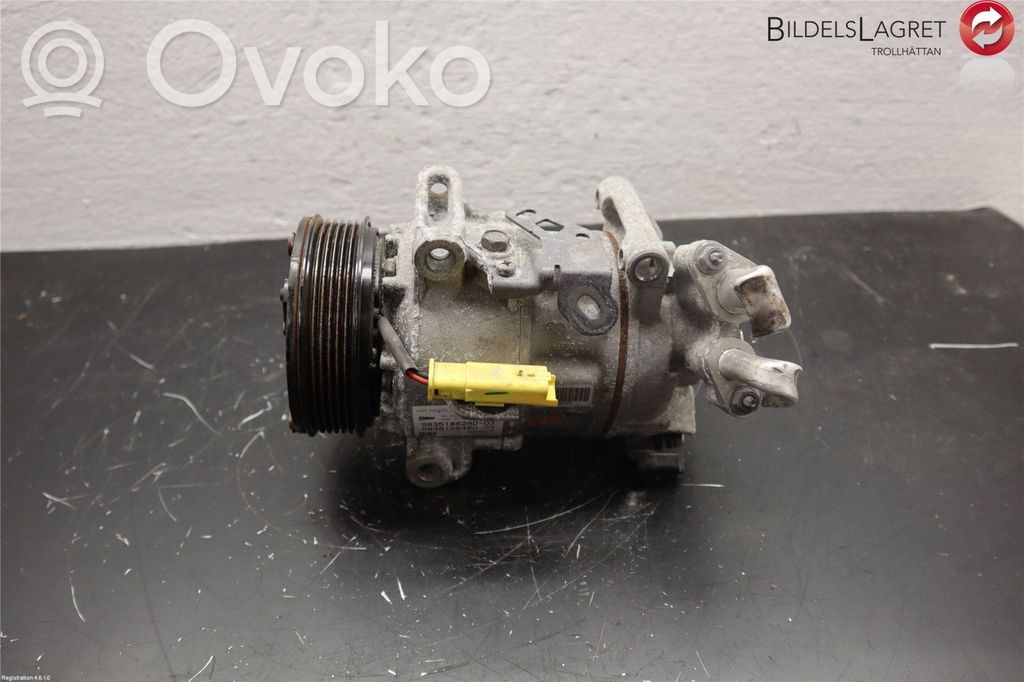 9833718880 Peugeot 3008 II Air conditioning (A/C) compressor (pump), € ...