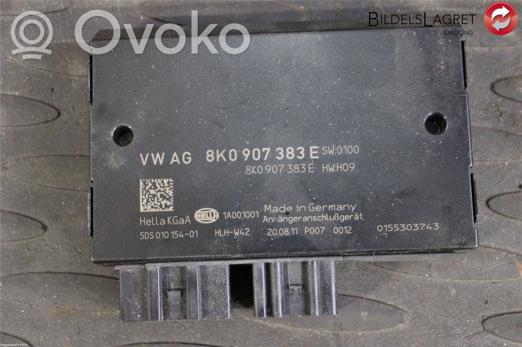 8K0907383E Audi A4 S4 B8 8K Tow bar trailer control unit/module, €44.20 ...