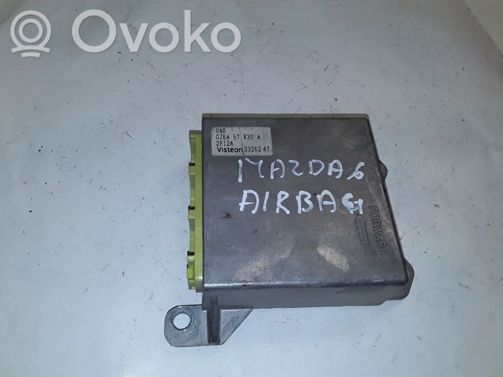 GJ6A57K30A Mazda 6 Module de contrôle airbag, 10,55 € | OVOKO