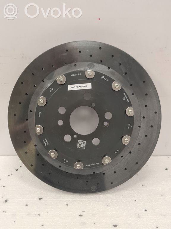 A2314230612 Mercedes-Benz E AMG W213 Rear brake disc, €3,385.41 | RRR