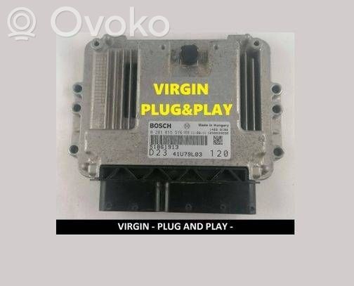 51861913 Fiat Ducato Unité de commande, module ECU de moteur, 270,59 ...