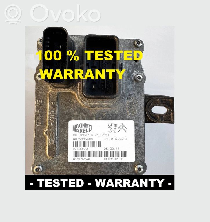 9675305480 Peugeot Partner Gearbox control unit/module, €305.88 | RRR