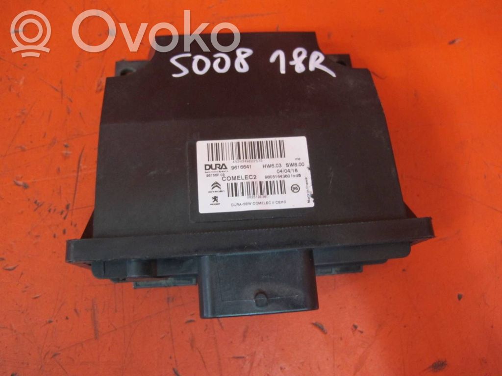 9805164380 Peugeot 5008 II Module de contrôle de boîte de vitesses ECU ...