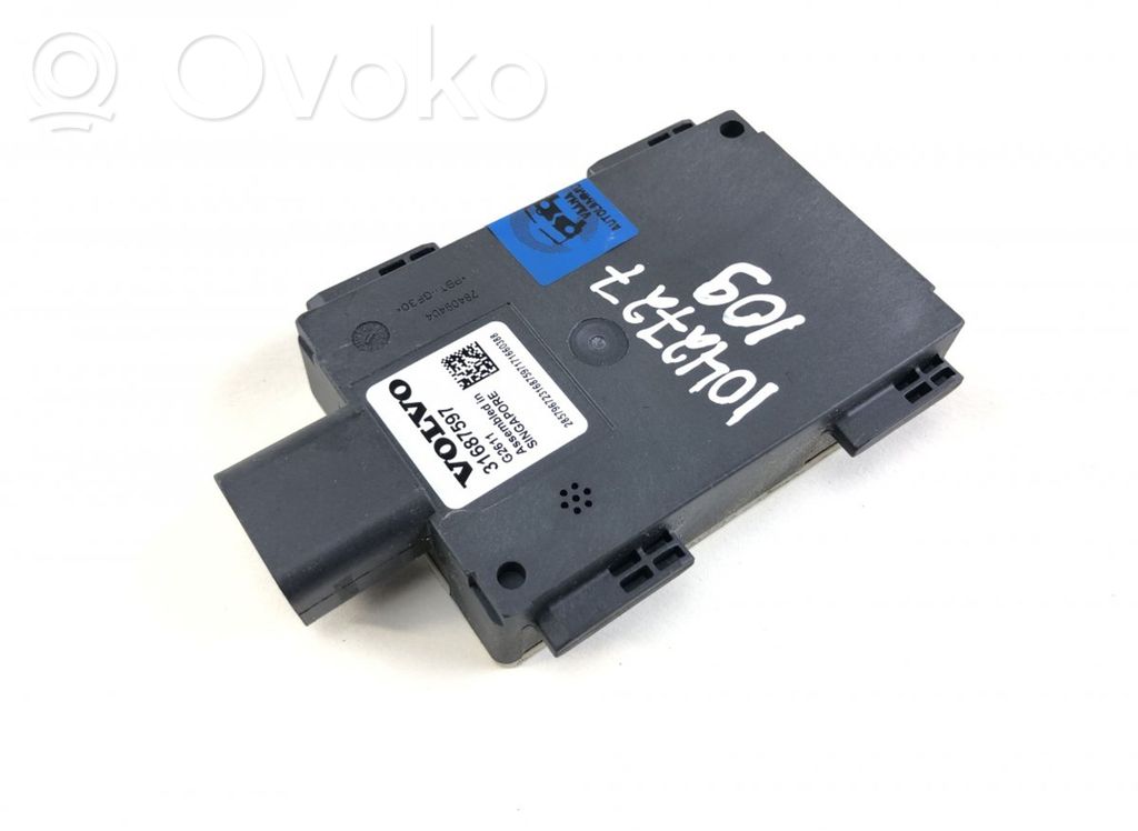 31687597 Volvo XC60 Capteur radar d'angle mort, 68,40 € | OVOKO