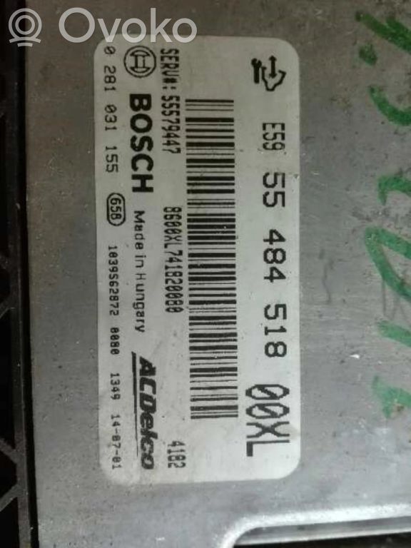 0281031155 Opel Corsa C Engine control unit/module ECU, €170.54 | RRR