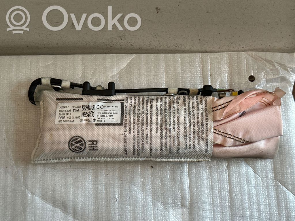5JA880242A Skoda Rapid (NH) Seat airbag, €50.00 | RRR