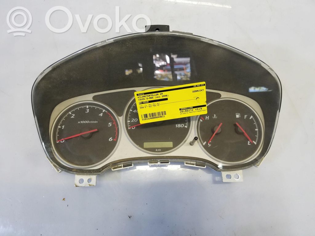 Isuzu D-Max Compteur de vitesse tableau de bord, 155,29 € | OVOKO