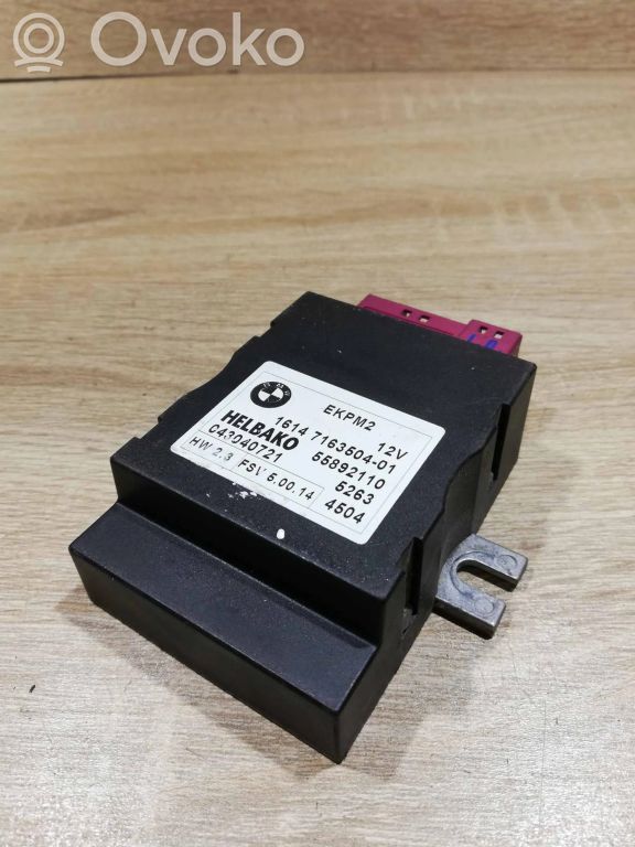 7163504 BMW 5 E60 E61 Fuel injection pump control unit/module, €29.88 | RRR