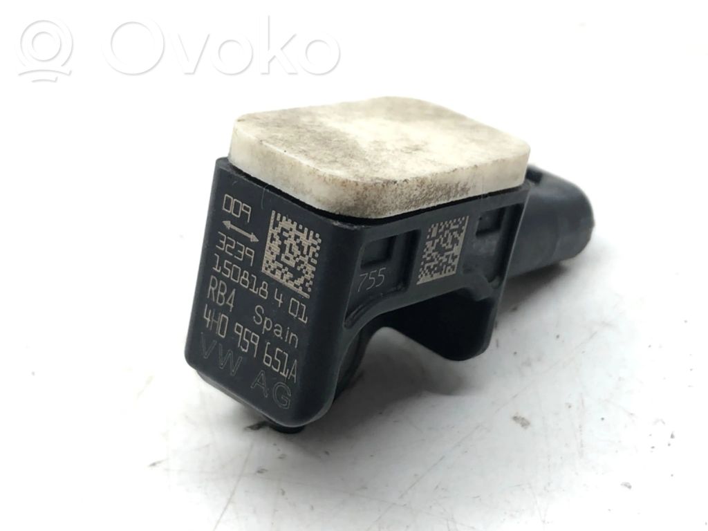 4H0959651A Audi A6 C7 Capteur de collision / impact de déploiement d ...