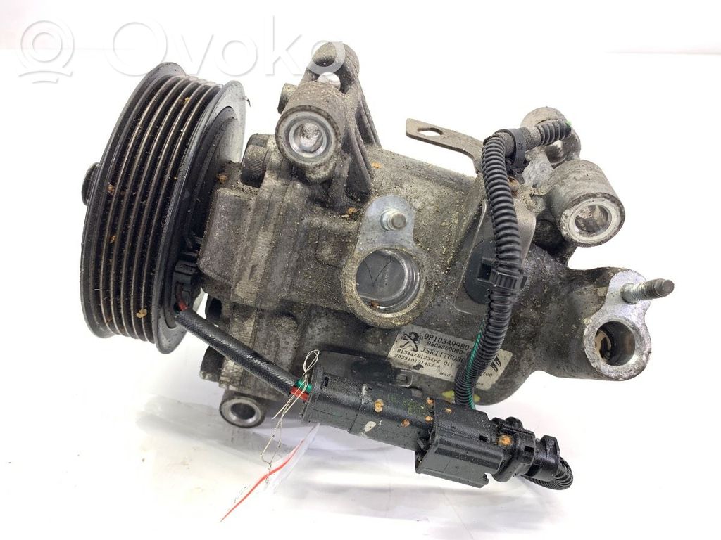 9810349980 Opel Combo E Ilmastointilaitteen kompressorin pumppu (A/C ...