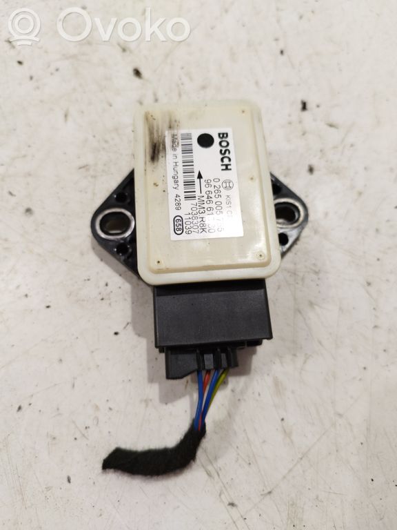 9664661580 Peugeot 5008 Capteur de vitesse de lacet d'accélération ESP ...