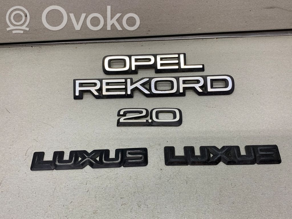 90148343 Opel Rekord E2 Rear loading door model letters, €30.00 | RRR