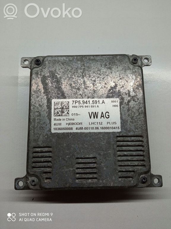 7P5941591A Skoda Kodiaq Module de ballast de phare Xenon, 53,58 € | OVOKO