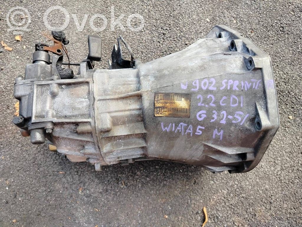 A9042610101 Mercedes-Benz Sprinter W901 W902 W903 W904 Manual 5 speed ...