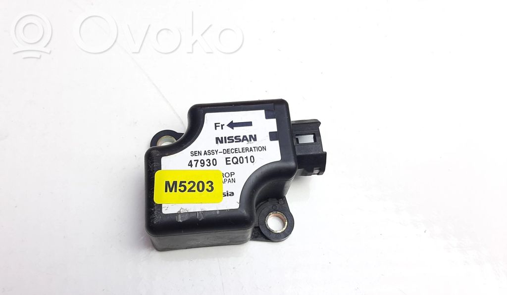 47930EQ010 Nissan X-Trail T30 Sensor ESP de aceleración de frecuencia ...