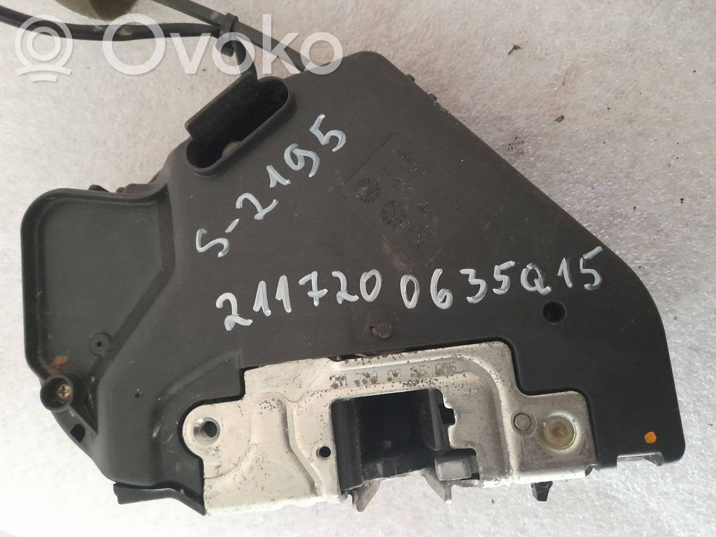 a2117200635 Mercedes-Benz E W211 Serrure de porte arrière, 19,21 € | OVOKO