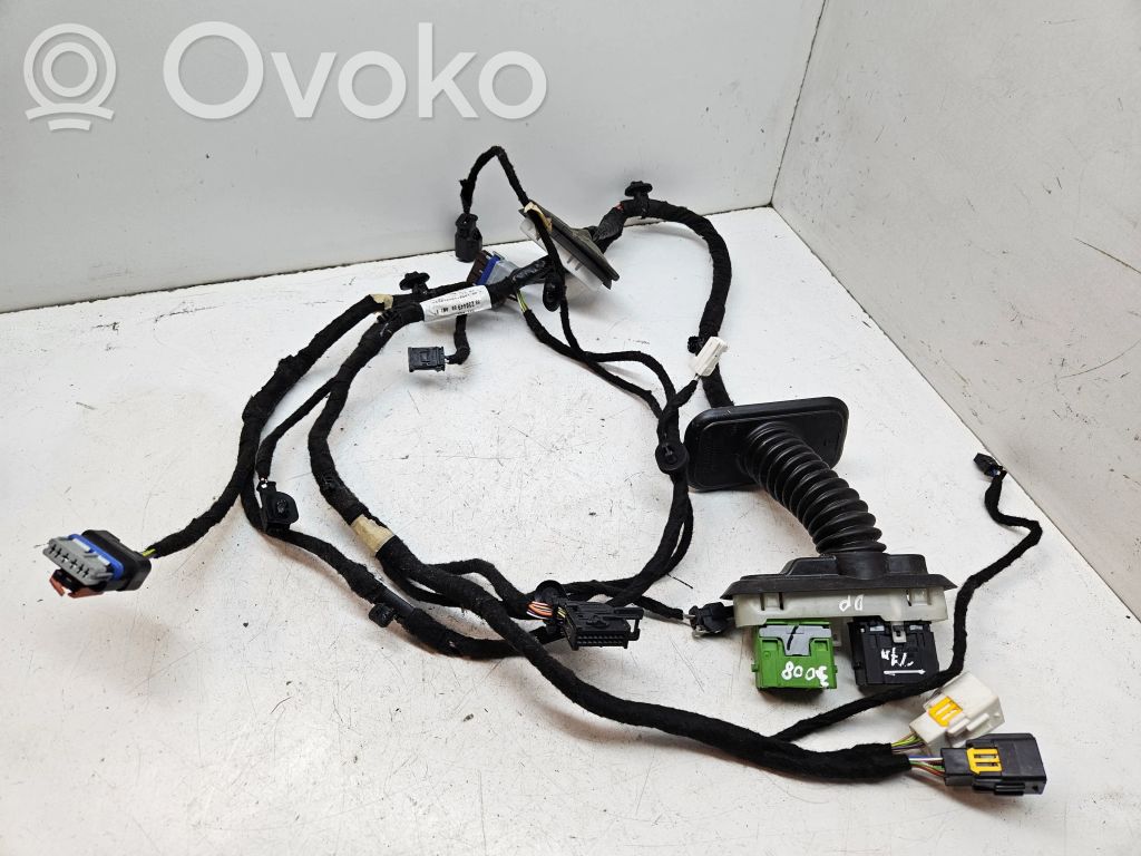9823044980 Peugeot 3008 II Faisceau de câblage de porte avant, 20,00 ...