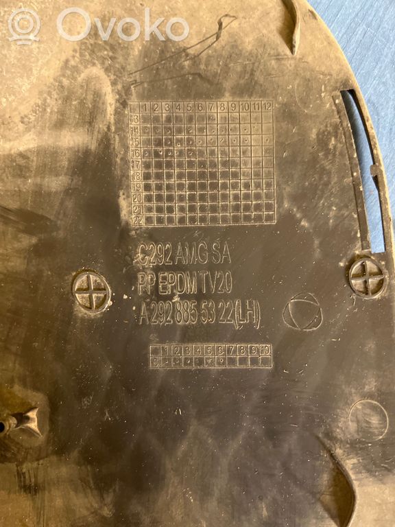 VEG125 Mercedes-Benz GLE (W166 - C292) Grille inférieure de pare-chocs ...