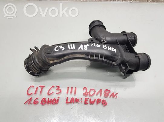 9804177580 Citroen C3 Tube d'admission de tuyau de refroidisseur ...