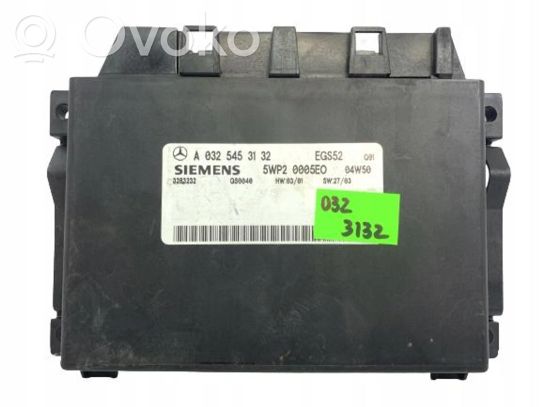 A0325453132 Mercedes-Benz SLK R171 Module de contrôle de boîte de ...