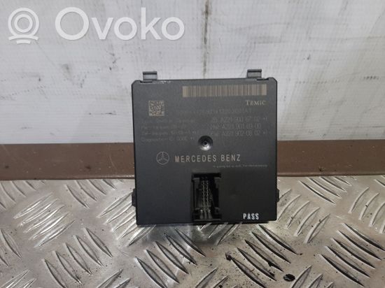 Mercedes-Benz S W221 Door Central Lock Control Unit/module A2219006702 ...