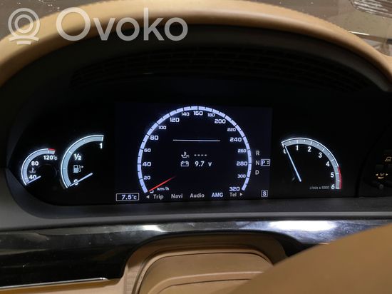 Mercedes-Benz S W221 Speedometer (instrument Cluster) 1036905326 ...