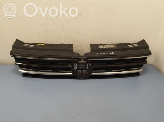 Volkswagen Tiguan Front Bumper Upper Radiator Grill 5NA853653A ...