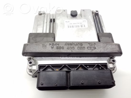 03L906019AS 0281015038 8K0907352A Audi Q5 SQ5 Engine control unit ...
