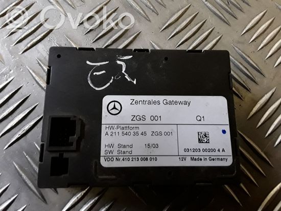 Mercedes-Benz E W211 Door Central Lock Control Unit/module A2115403545 ...