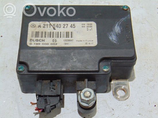 Mercedes-Benz E W211 Battery Control Module A2115402745 | EzParts ...