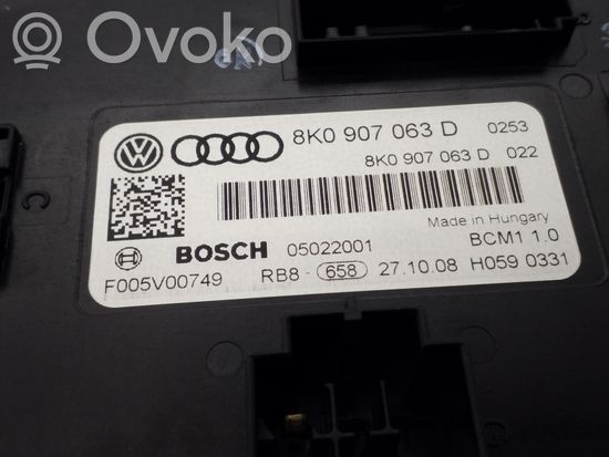 8K0907063D F005V00749 Audi Q5 SQ5 Comfort/convenience module 8K0907063D ...