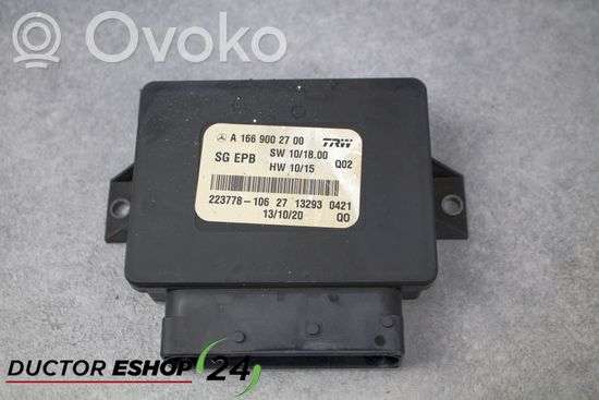 A1669002700 1669002700 Mercedes-Benz A W176 Brake system control unit ...