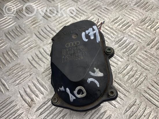 059129086L Audi A6 S6 C6 4F Intake manifold valve actuator/motor ...