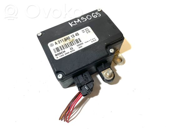 A2115401345 Mercedes-Benz E W211 Battery control module A2115401345 ...
