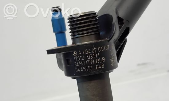 Mercedes-Benz E W213 Fuel Injector 0445117048 A6540700187 | EzParts ...
