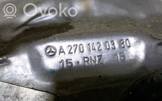 Mercedes-Benz CLA C117 X117 W117 Exhaust Heat Shield A2701420380 ...