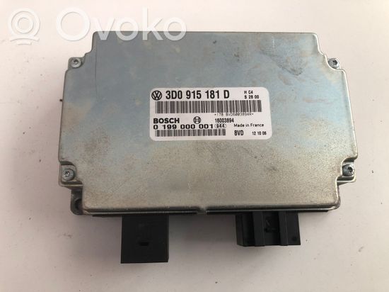 3D0915181D Volkswagen Phaeton Battery control module 3D0915181D ...