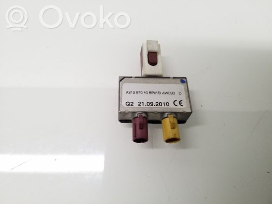 Mercedes-Benz E W212 Aerial Antenna Amplifier A2128704089 | EzParts ...