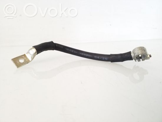 4F0971235 Audi A6 S6 C6 4F Negative earth cable (battery) 4F0971235 ...