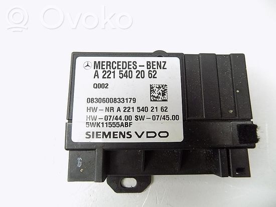 A2215402062 Mercedes-Benz E W210 Fuel injection pump control unit ...