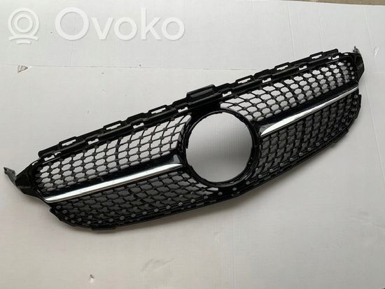 A2058881260 Mercedes-Benz C AMG W205 Front bumper upper radiator grill ...