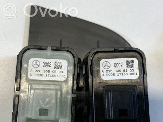 Mercedes-Benz E W213 Tailgate Opening Switch A2139055303 A2229050509 ...