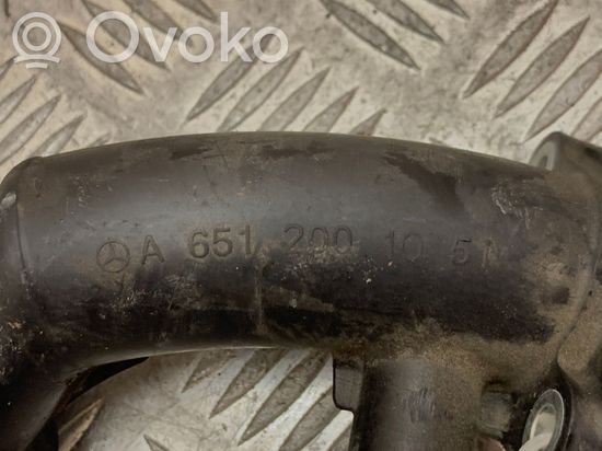 A6512001051 Mercedes-Benz GLC X253 C253 Engine coolant pipe/hose ...