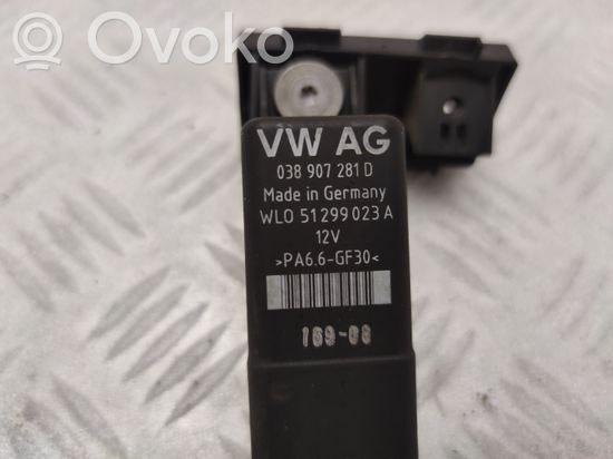 Volkswagen Golf V Glow Plug Pre-heat Relay 038907281D | EzParts - Used ...