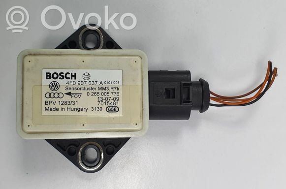 4F0907637A Audi A6 S6 C6 4F ESP acceleration yaw rate sensor, 15.00 € | RRR