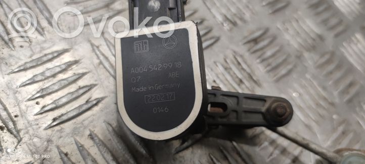 A0045429918 Mercedes-Benz GLE (W166 - C292) Air suspension front height ...