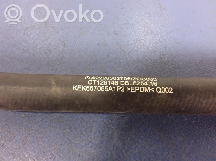 ABB55443 Mercedes-Benz S AMG W222 Engine coolant pipe/hose A2228303796 ...